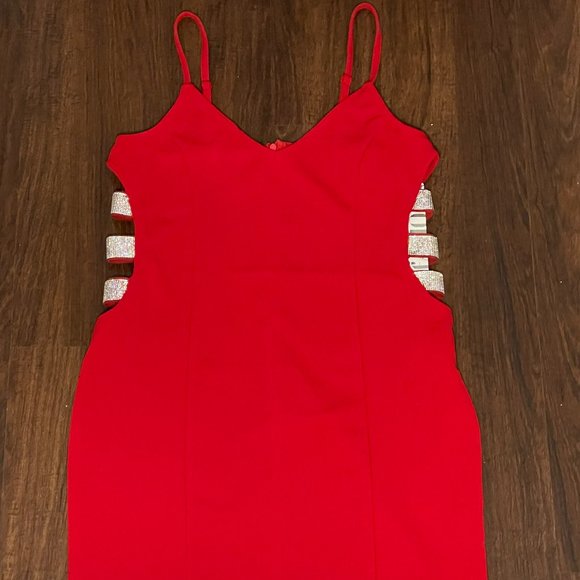 Almost Famous | Dresses | Sexy Red Dress | Poshmark
